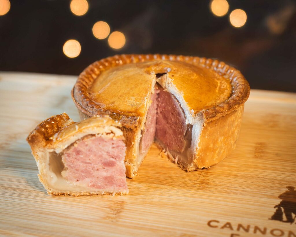 Homemade Large Pork Pie - Cannon Hall Farm Shop
