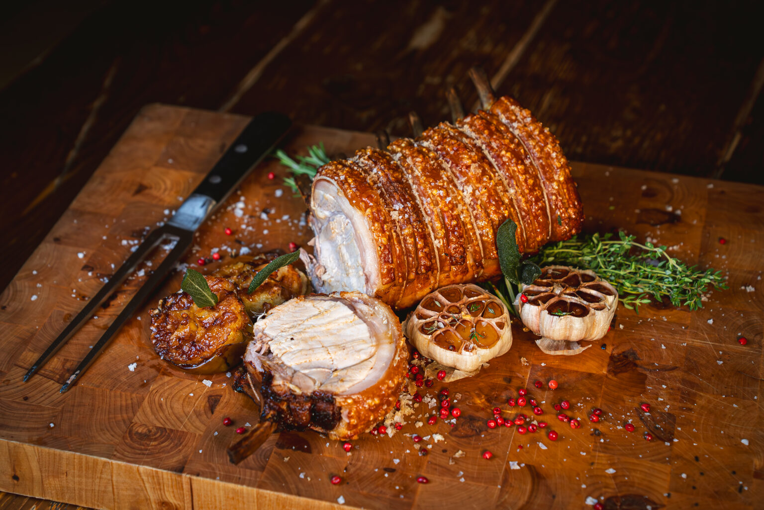 Pork Loin on the Bone - Cannon Hall Farm Shop